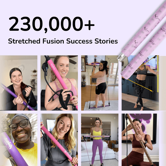 Multi-Functional Pilates Bar – Stretched Fusion