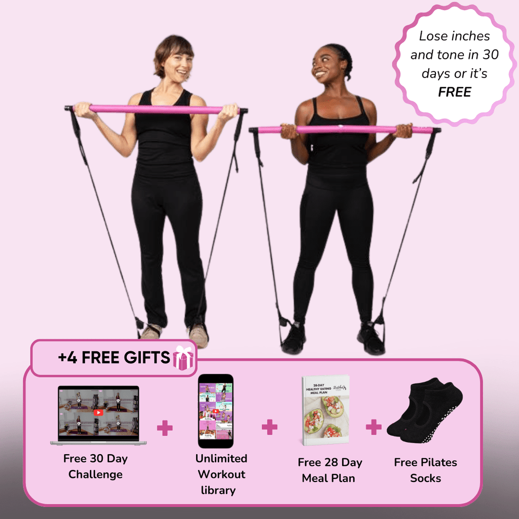 Official Portable Multi-Functional Pilates Bar Stretched Fusion