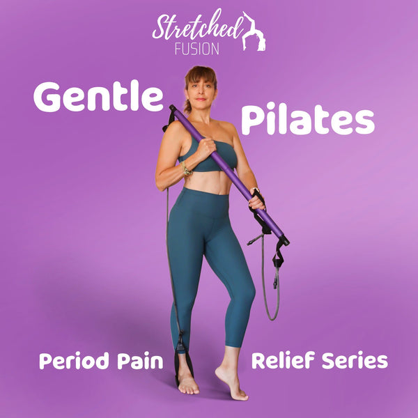 Gentle Pilates | Period Pain Relief Exercises |Reduce PMS - Stretched ...